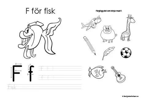 Bogstavträning för förskolebarn - Knep & Knåp - Klurigheter för Barn